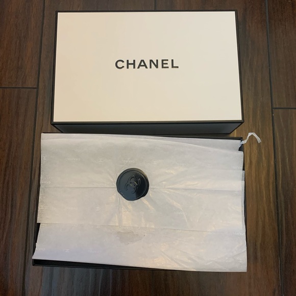 CHANEL | Storage & Organization | Chanel Box With Tissue Paper | Poshmark